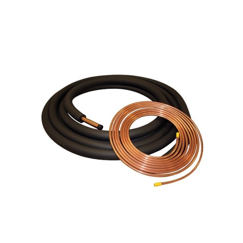 Online Supply 3/8" LL x 3/4" SL x 3/8" Insulated Line Set - 50 Feet ...