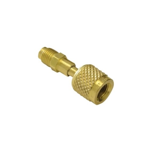 A2L Refrigerant Reverse Thread Adapter - 1/4" Female SAE Flare Left ...
