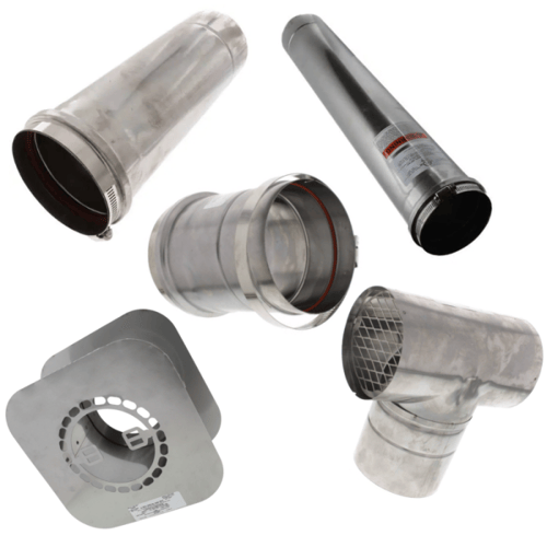 3 Inch Horizontal Hot Dawg Vent Kit | HVACDirect.com