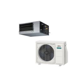 12,000 BTU 21.3 SEER Fujitsu Slim Concealed Duct Air Conditioning ...