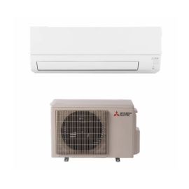 12,000 BTU Mitsubishi P-Series 21.1 SEER2 Single Wall Mounted Mini ...