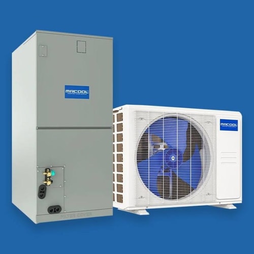 MRCOOL VersaPro 1.5 Ton 16.6 SEER2 Central Ducted Heat Pump Split System - MVP-18-C-230-25 / MVP ...