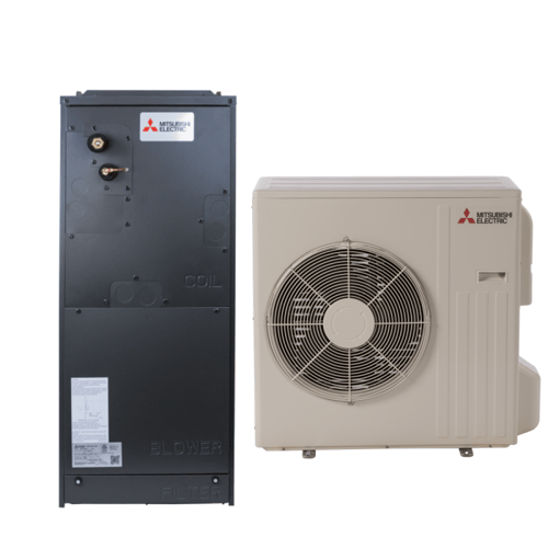 Mitsubishi 24,000 BTU 18 SEER Multi-Positional Mini-Split Single Zone Heat Pump - SVZ-KP24NA ...