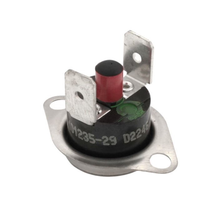 Goodman Air Pressure Switch with a setting of -0.37" WC. - 20197312 ...