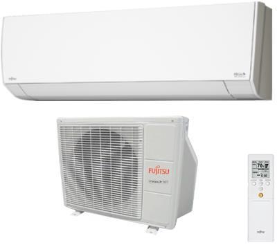 Fujitsu 12,000 BTU 23 SEER Ductless Mini Split Heat Pump System ...