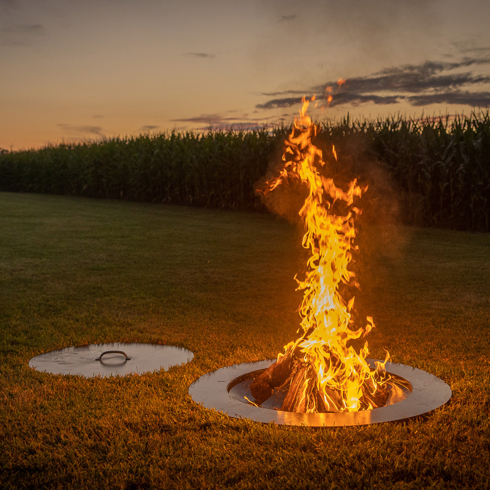 Extreme Fire Apollo Flush Mount In-Ground Fire Pit - 30089 | HVACDirect.com