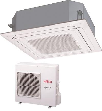Fujitsu 36,000 BTU 17.5 SEER Ducted Mini-Split Heat Pump System ...