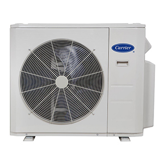 Carrier 24,000 BTU 23 SEER Mini-Split 2-3 Zone Heat Pump Condenser ...