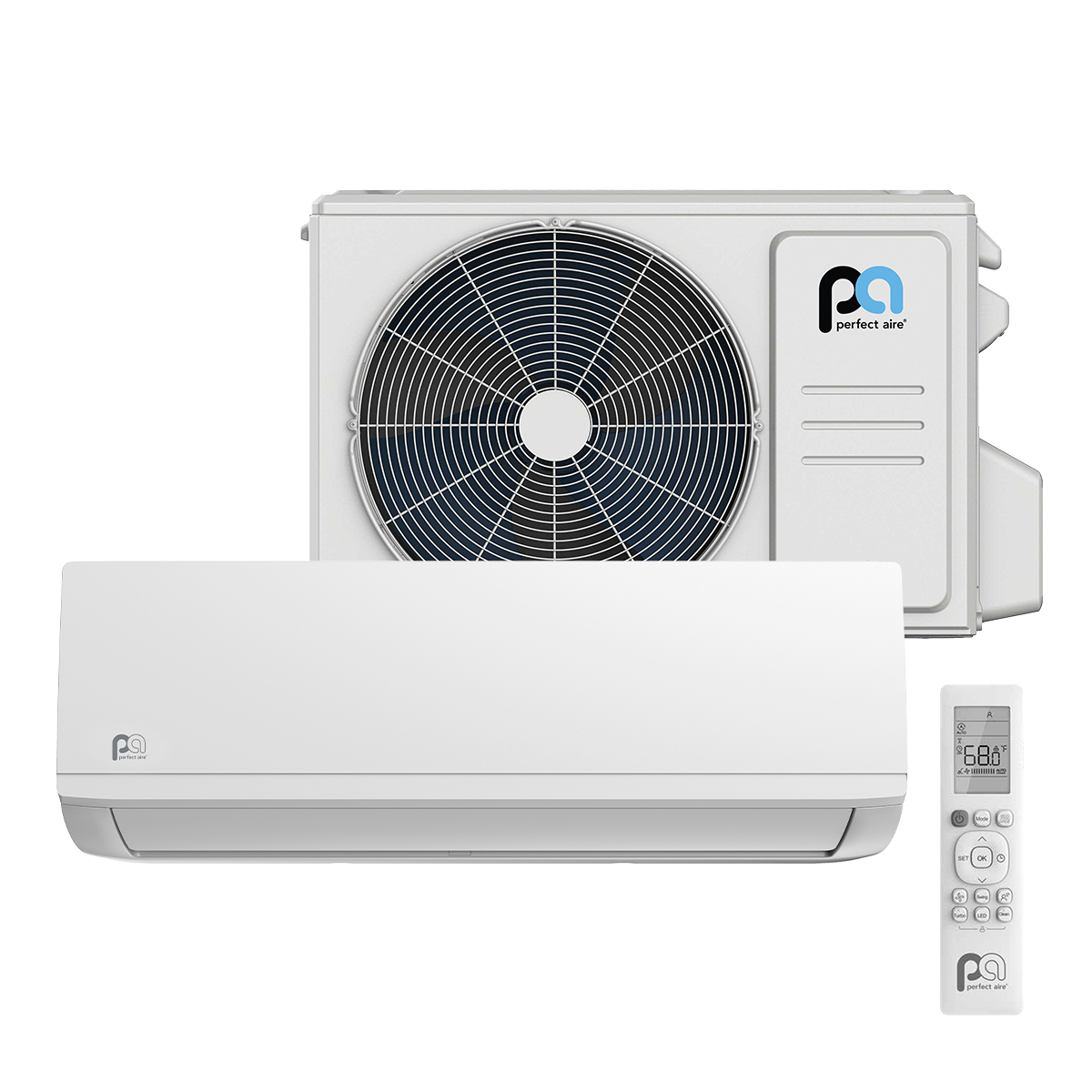 Perfect Aire 12,000 BTU 22 SEER Ductless Mini Split System - HyperTek ...