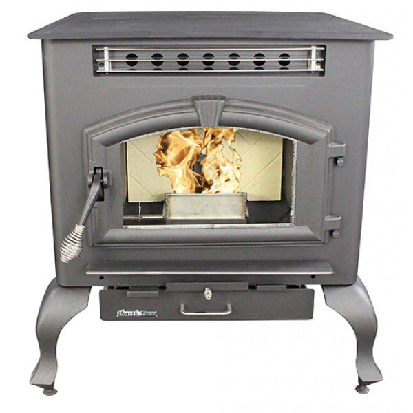 US Stove 6041 Multi-Fuel Stove on Legs - 6041HF | HVACDirect.com