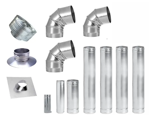 4" Vertical Unit Heater Vent Kit with Vent Cap | HVACDirect.com