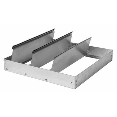 Precision Duct 13" Square Backdraft Damper - DAMPER-AR13 | HVACDirect.com