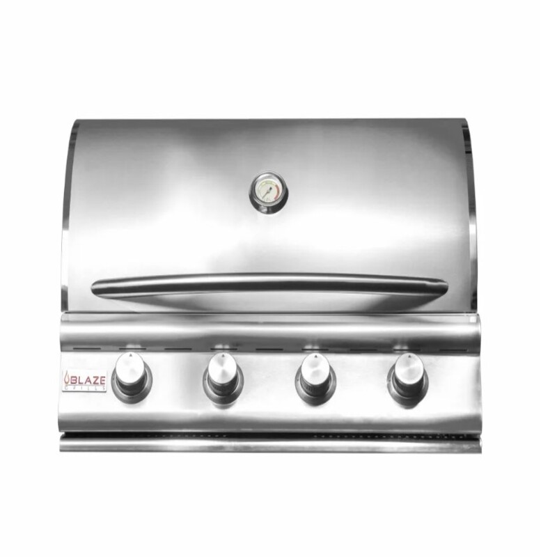 Build Your Own Blaze LTE 32-Inch 4-Burner Built-In Gas Grill Package ...