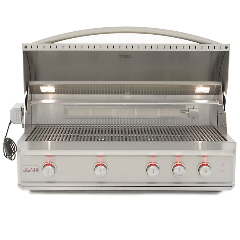 Blaze Professional 34-Inch 3-Burner Built-In Gas Grill With Rear Infrared Burner - BLZ-3PRO ...