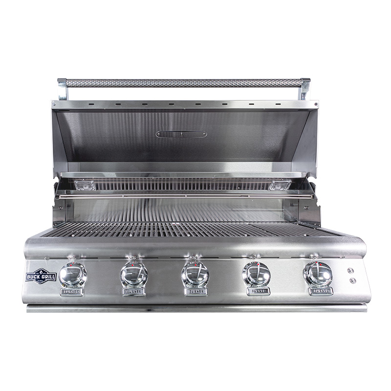 Buck Grill Built-In 5-Burner 40" Gas Grill | HVACDirect.com