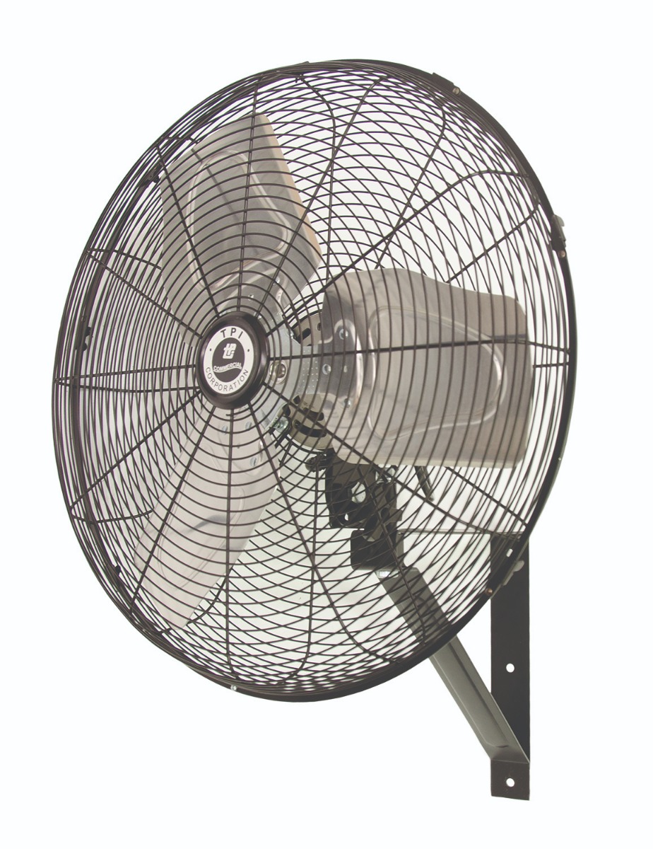 TPI 20" Commercial Circulator 1/10 hp 3 -speed 120V 1 ph motor wall ...