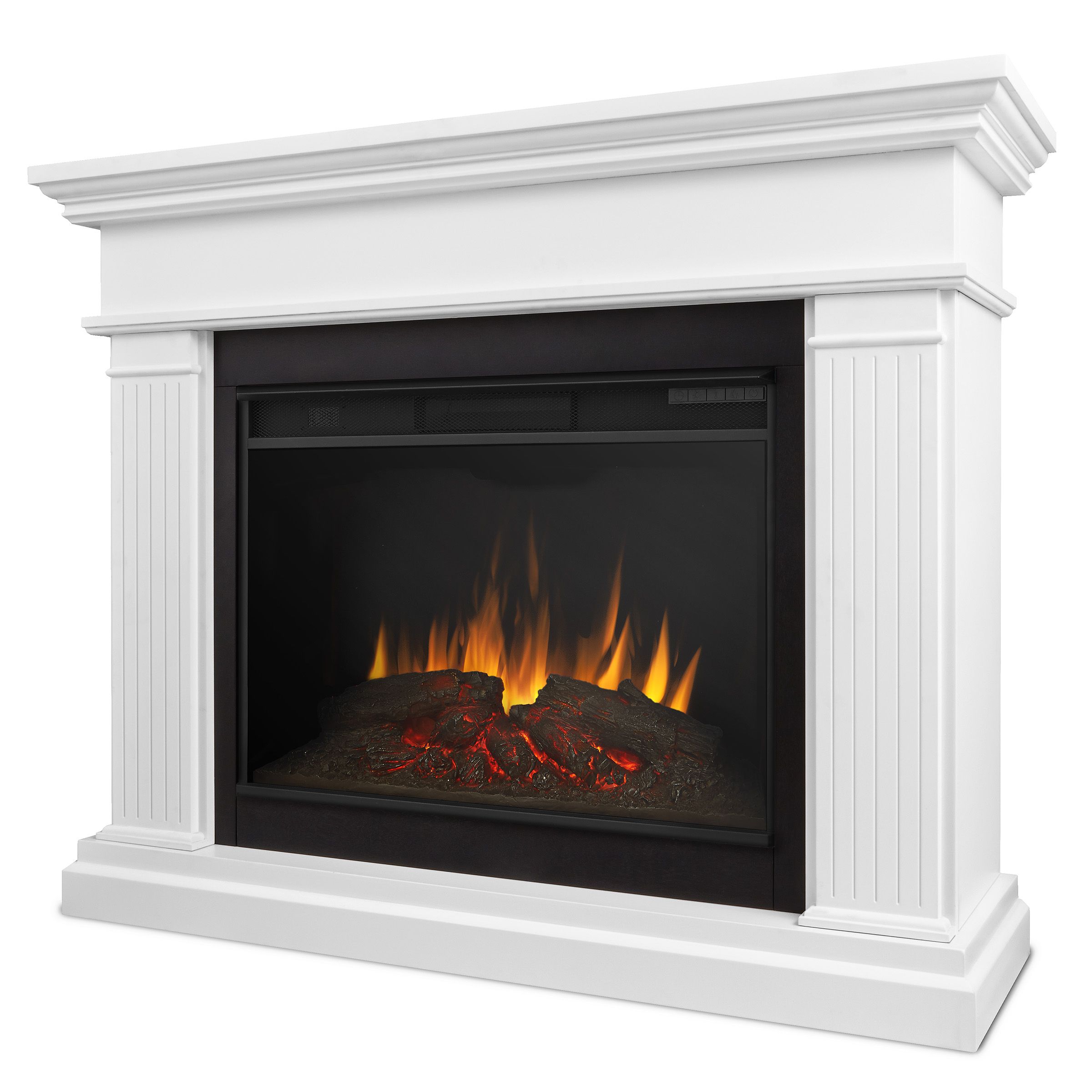 Real Flame Kennedy Electric Fireplace With Mantel - 8070E | HVACDirect.com