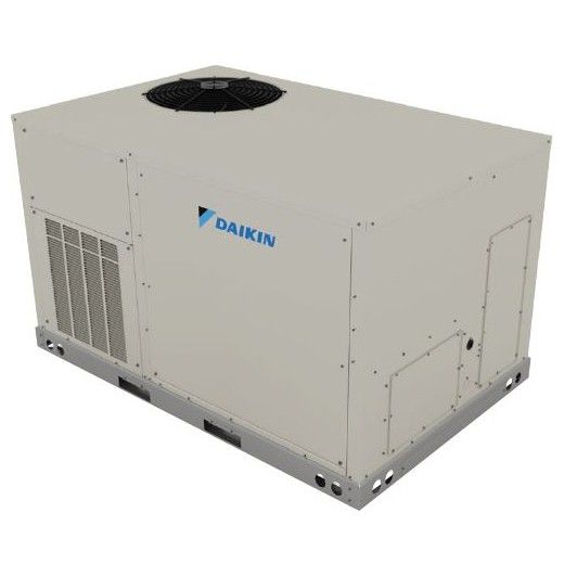 Daikin 3 Ton 14 SEER Gas/Electric Light Commercial Packaged Unit - 208 ...
