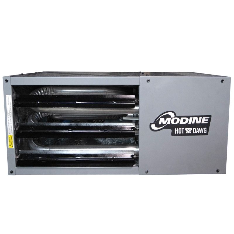 Modine Hot Dawg HD Natural Gas Garage Heater - Aluminized Steel Heat ...