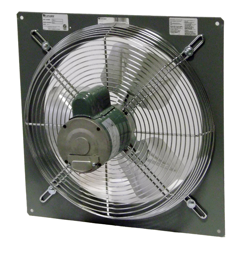 Canarm 14 Inches P Panel Mounted 2170 CFM Fan Direct Drive Single Speed ...