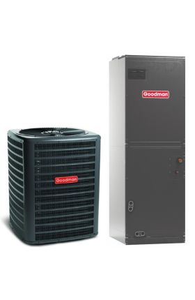 5 Ton 16 SEER2 Goodman R32 Heat Pump Split System - Multi-Positional ...