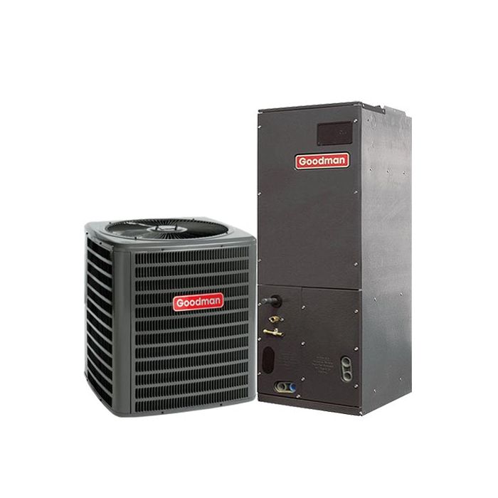 Goodman 2 Ton 17 SEER Variable Speed Two Stage Air Conditioner Split ...