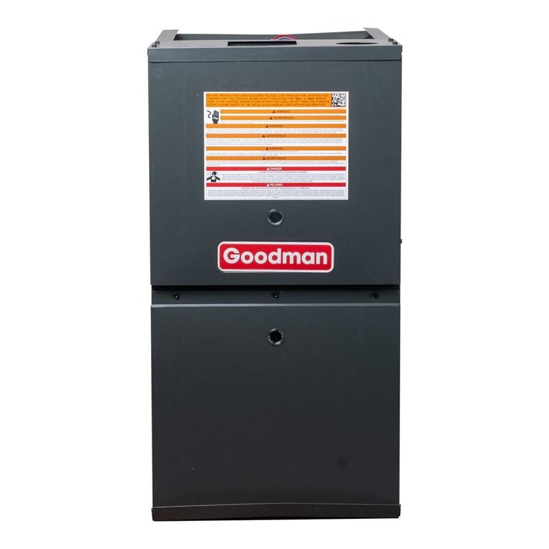 60,000 BTU 80% AFUE 9-Speed Single Stage Goodman Furnace - Downflow ...