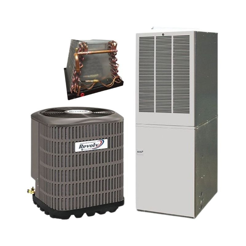 3 Ton 14.3 SEER2 10KW Style Crest-Revolv Sweat-Fit Mobile Home Air ...