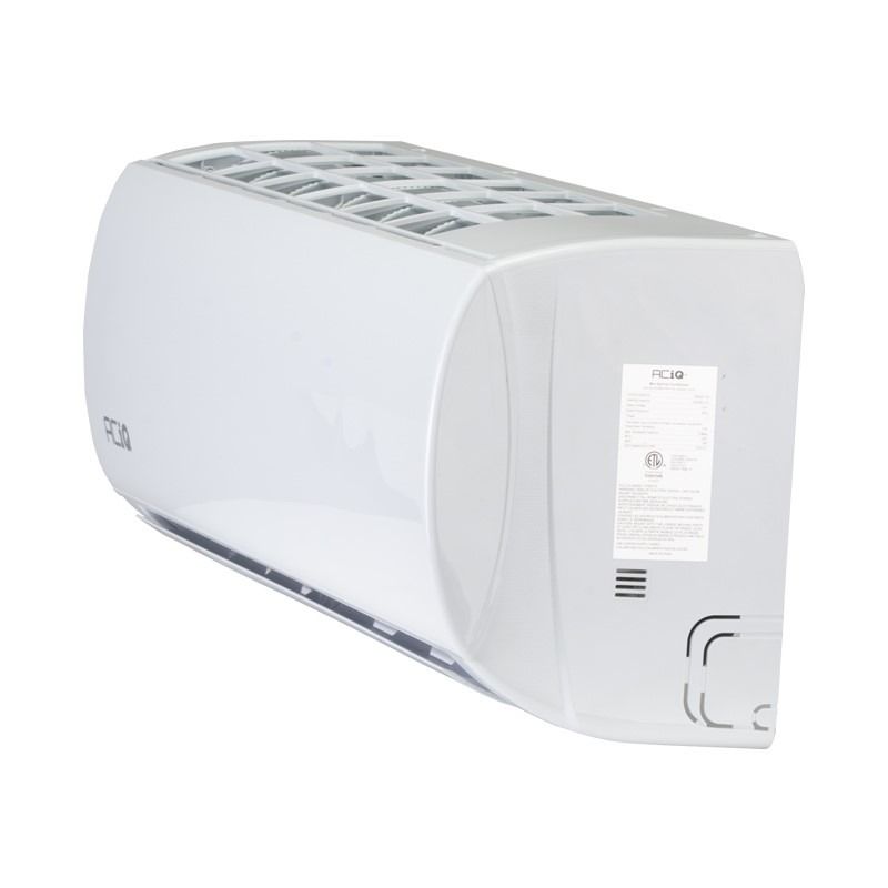 9,000 BTU 19 SEER2 ACiQ Single Zone Wall Mounted Mini Split System w ...