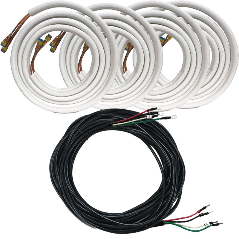 Perfect Aire 60ft Line Set Kit for 9K & 12K Heads - 1DALS14-38-15 ...