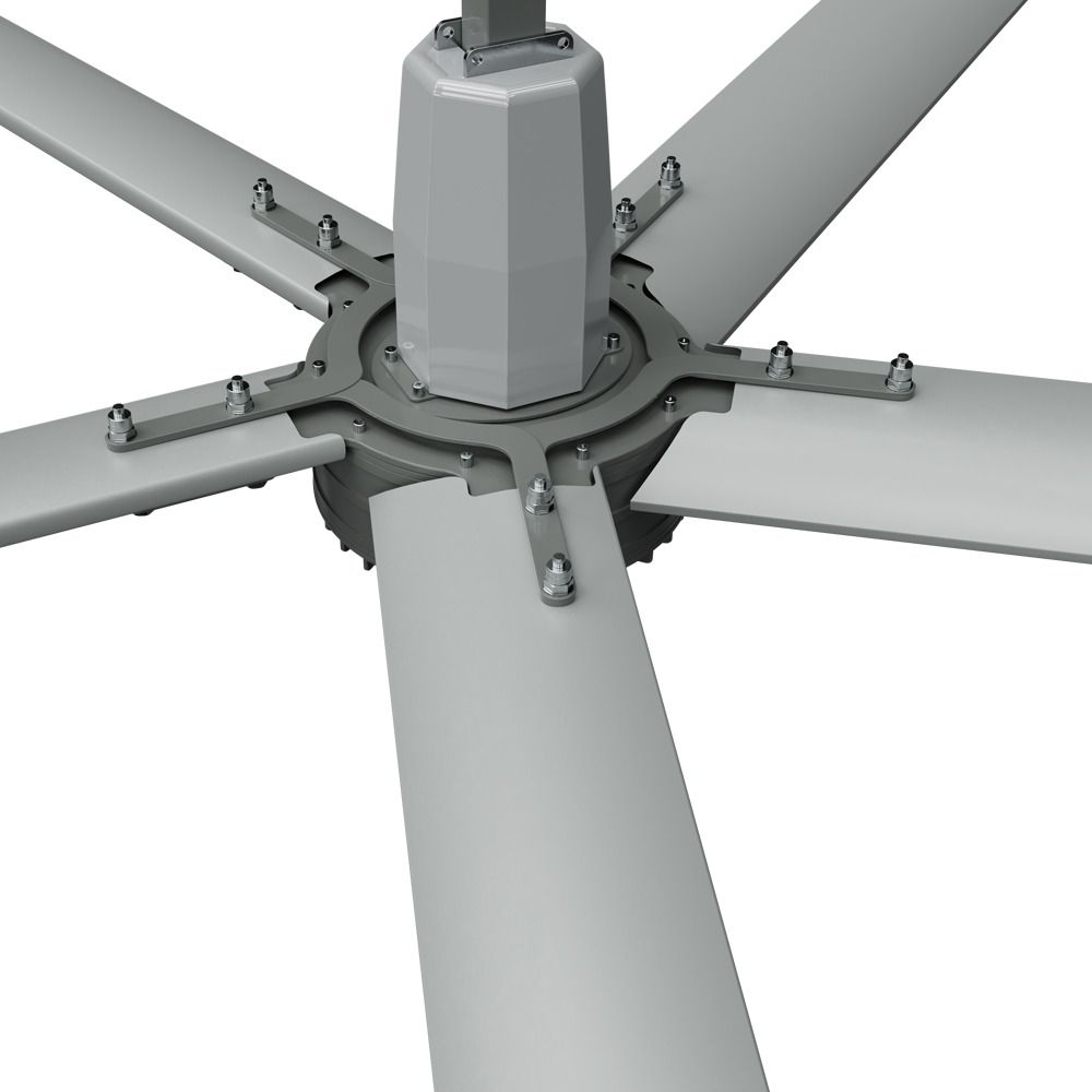 MRCOOL CoolBlade 16Ft HVLS Ceiling Fan 10,000 CFM Covers 1,640 Sq Ft ...
