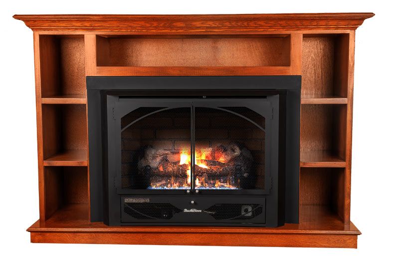 Buck Stove 384-FIREPLACE Ventless Gas Fireplace | HVACDirect.com