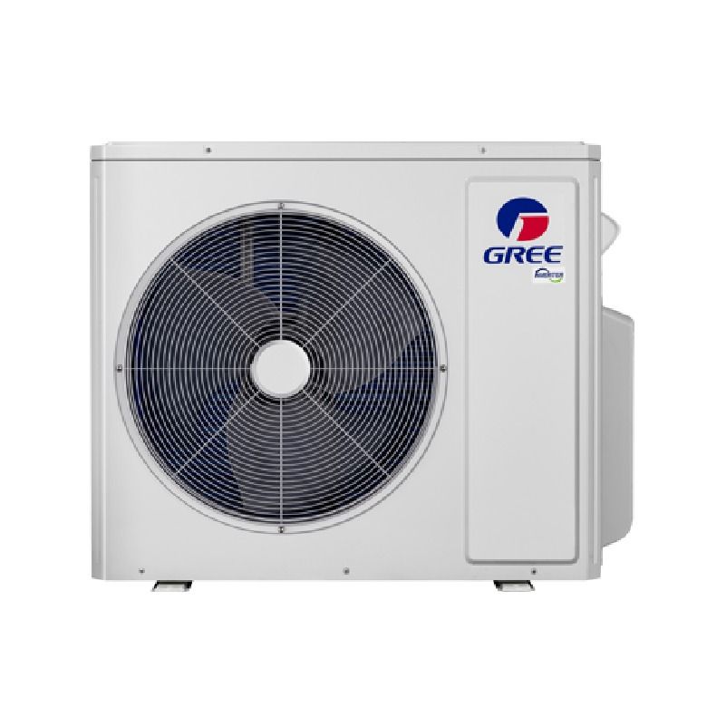 Gree Livo 18,000 BTU 21 SEER2 Dual Zone Wall Mount Mini Split Heat Pump ...