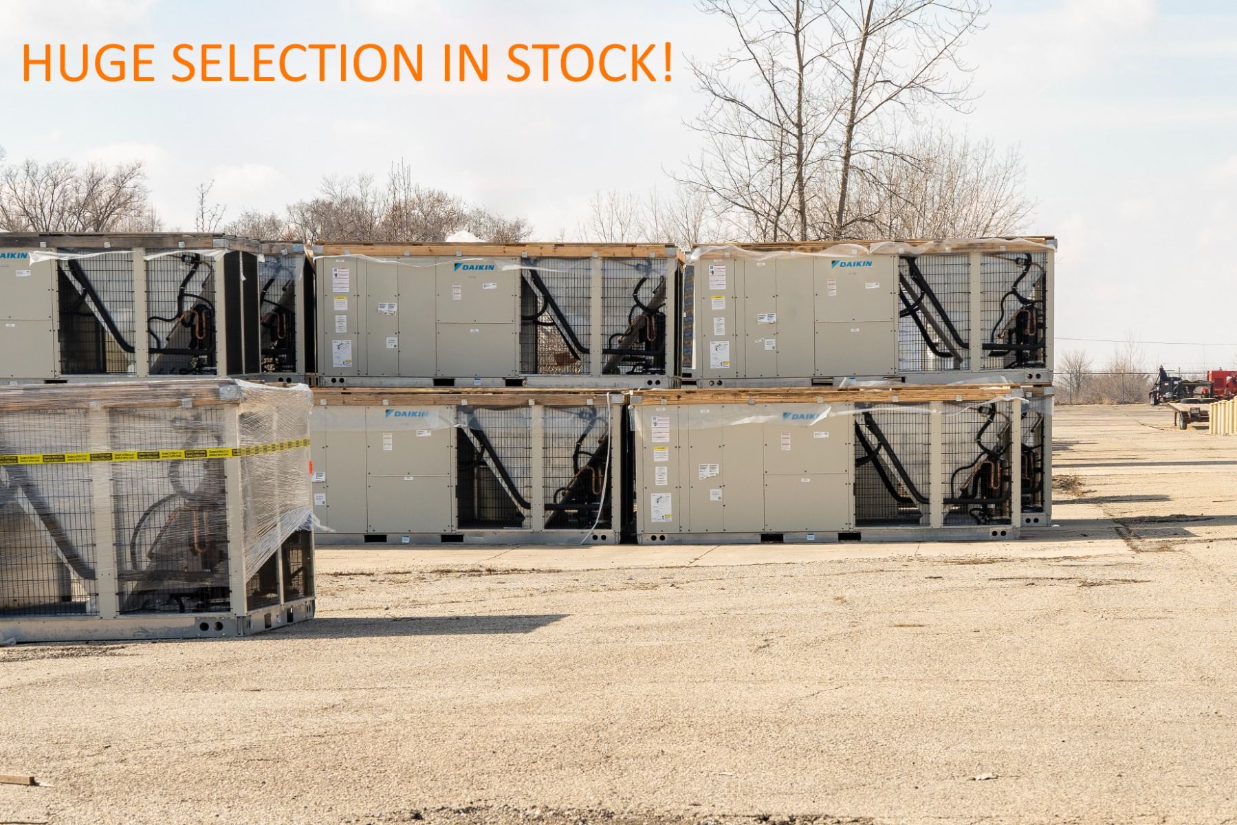 Daikin 20 Ton 14 EER Commercial Packaged Air Conditioner - 208/230V 3 ...