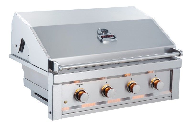 Sunstone Ruby 36-Inch 4-Burner Built-In Gas Grill - Ruby4B | HVACDirect.com