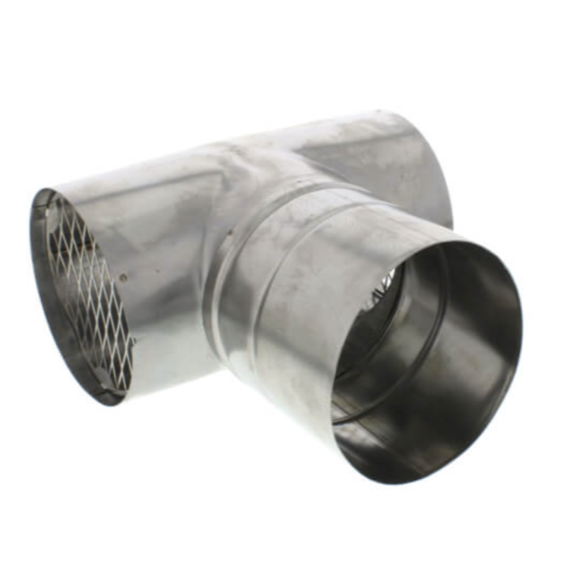 4 Inch Z-Vent Horizontal Termination Tee - 2svsttf04 | HVACDirect.com
