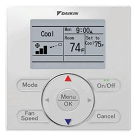 Daikin Wired Navigation Controller For FFQ Ceiling Recessed Cassette ...