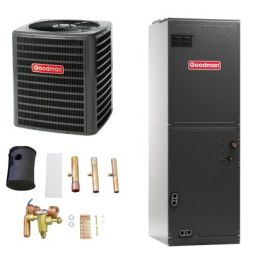 Goodman 2.5 Ton 14 SEER Heat Pump and Coil System - GSZ140301 ...