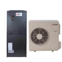 Mitsubishi 30,000 BTU 18 SEER Multi-Positional Mini-Split Single Zone ...