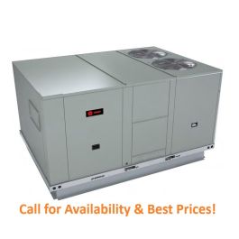 Trane 10 Ton 180,000 BTU 14 SEER Gas/Electric Packaged Unit - 208/230V ...