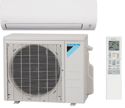 Daikin 15 Series 9,000 BTU 15 SEER Ductless Mini-Split Heat Pump System ...