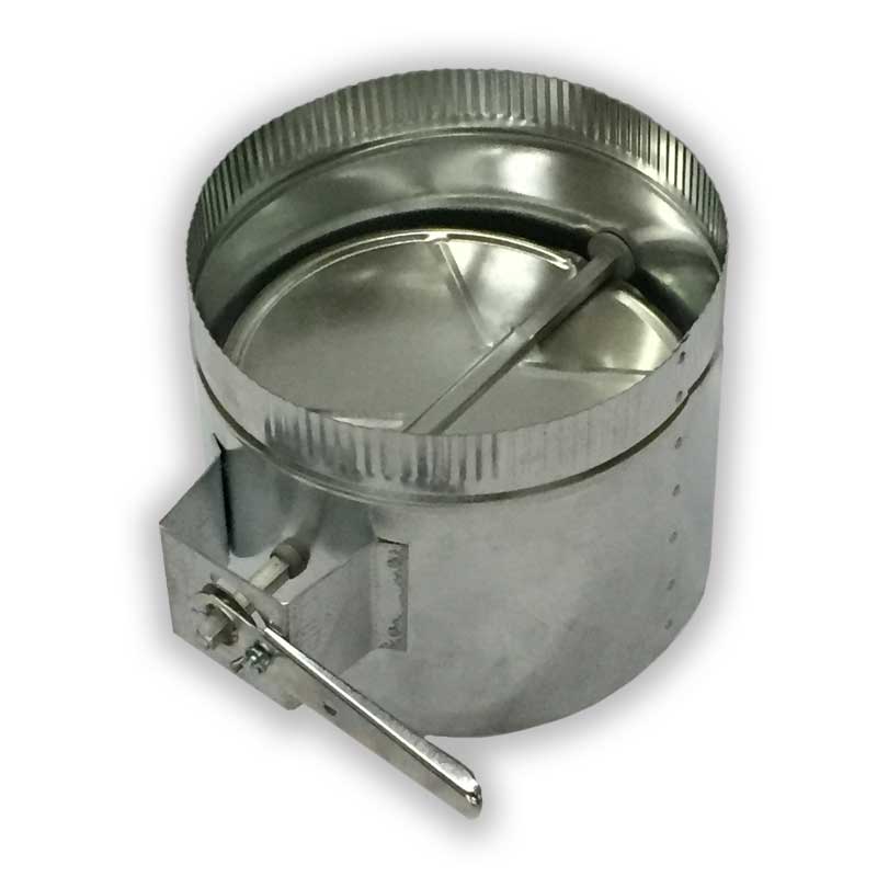 Precision Duct 8" Damper Sleeve with Standoff - DAMP-SLV-STNDOFF-08 ...