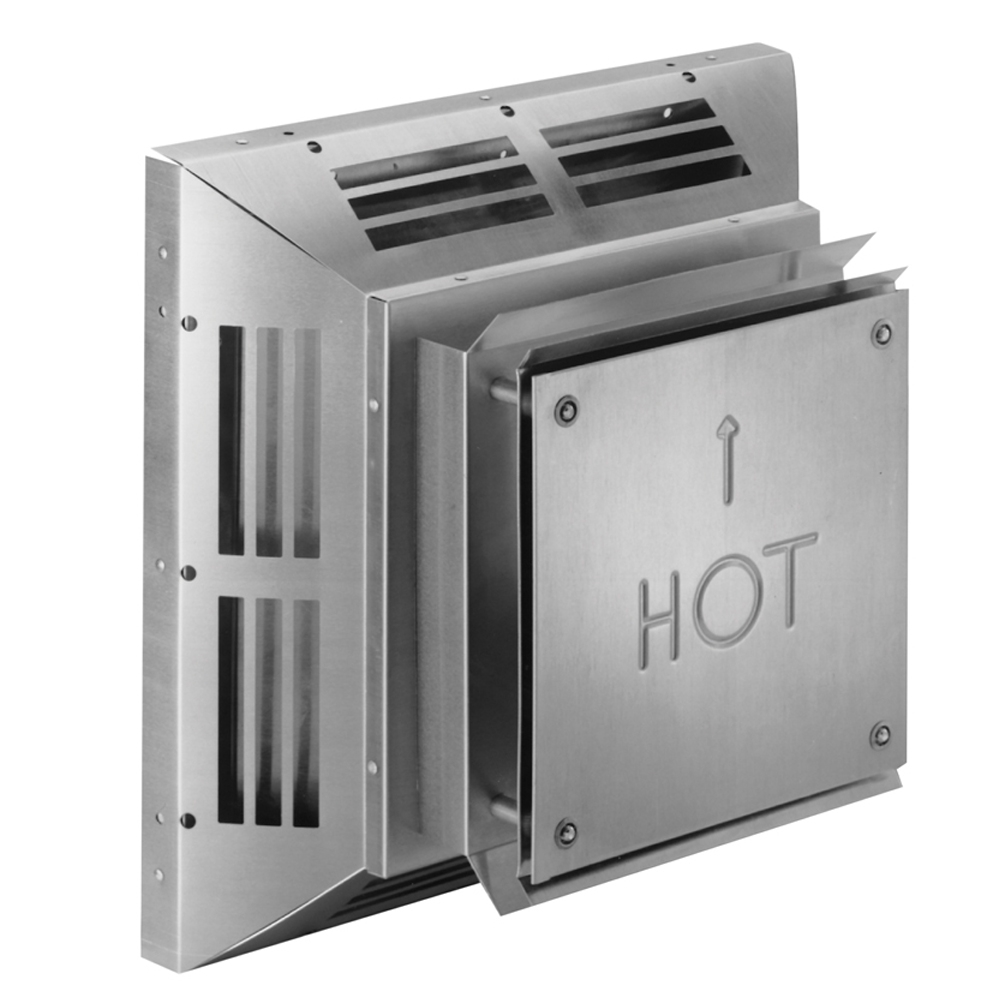DuraVent DirectVent Pro Square Horizontal Termination Cap (Aluminum ...