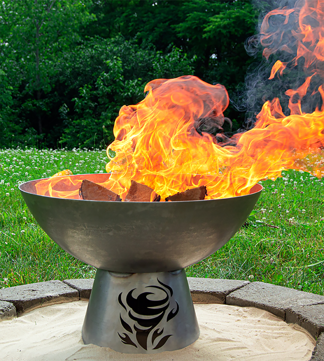 Extreme Fire Samurai Stainless Steel Fire Pit - 50012 | HVACDirect.com