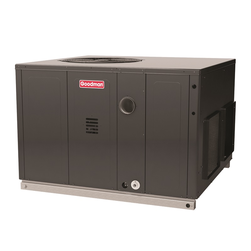 3 Ton 60,000 BTU 13.4 SEER2 Goodman Ultra-Low NOx Gas Packaged Unit ...