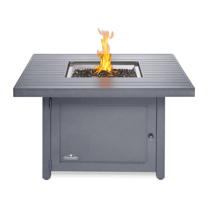 Napoleon Hamptons Square PatioFlame Fire Pit Table - HAMP2-GY ...