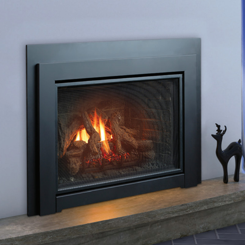 Kingsman Gas Direct Vent Electronic Fireplace Insert - IDV44 | Gas ...