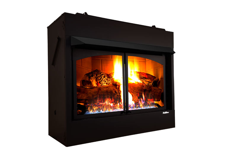 Buck Stove Model ZCBBXL 42-Inch Vent Free Gas Fireplace- Natural Gas ...