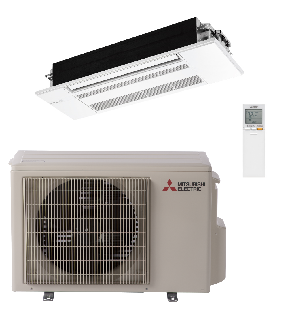 Mitsubishi Ceiling Cassette Mini Split ACs | HVACDirect.com