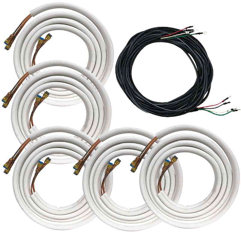 Perfect Aire DIY 85' Pre-Charged Line Set Kit - 1/4 x 3/8 | HVACDirect.com